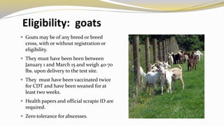 10 years of the Western Maryland Pasture-Based Meat Goat Performance ...