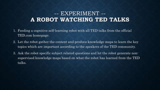 What would a robot see in TED Talks? | PPTX | Robotics | Technology ...