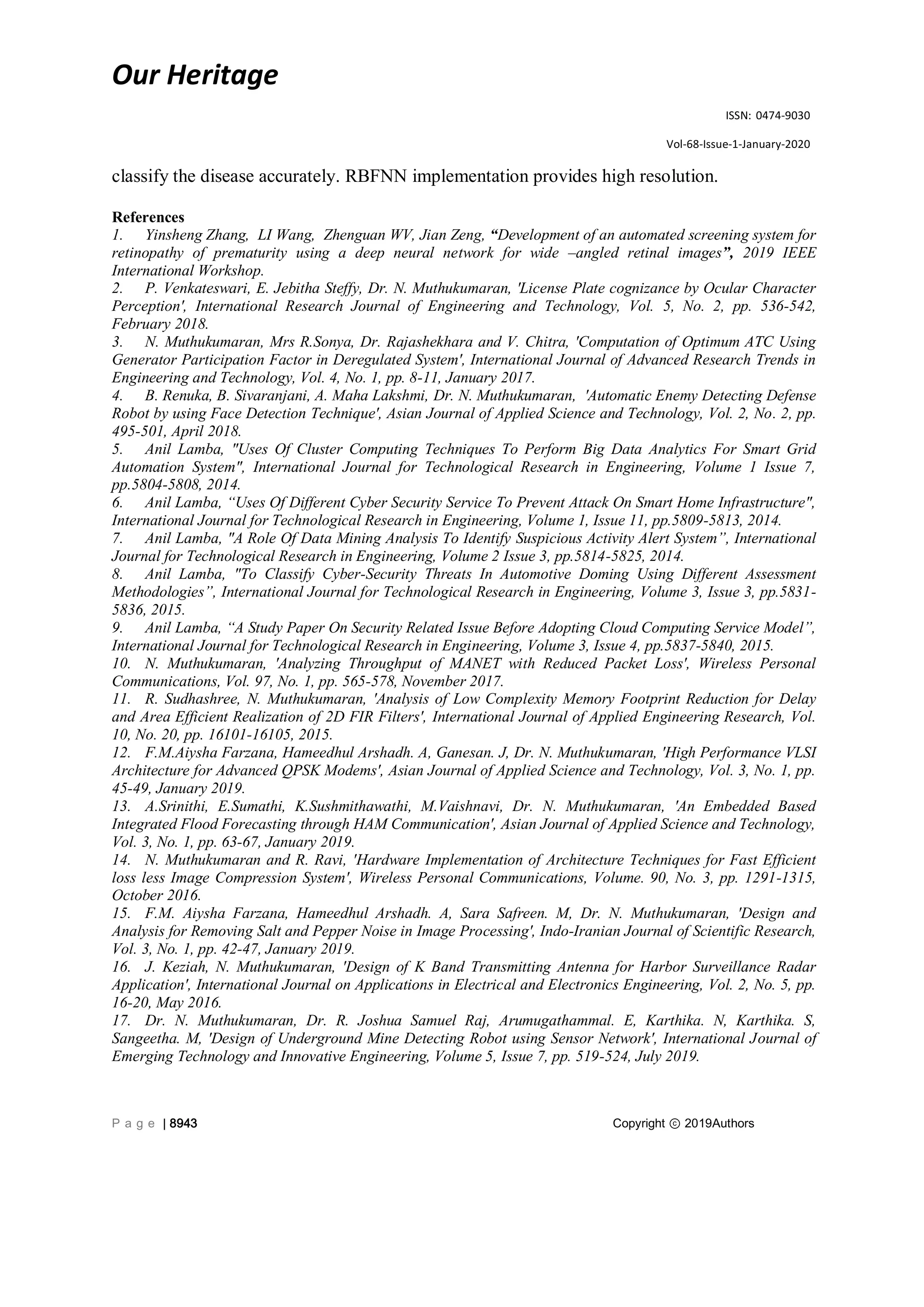 Deep Learning Radial Basis Function Neural Networks Based Automatic Detection Of Diabetic