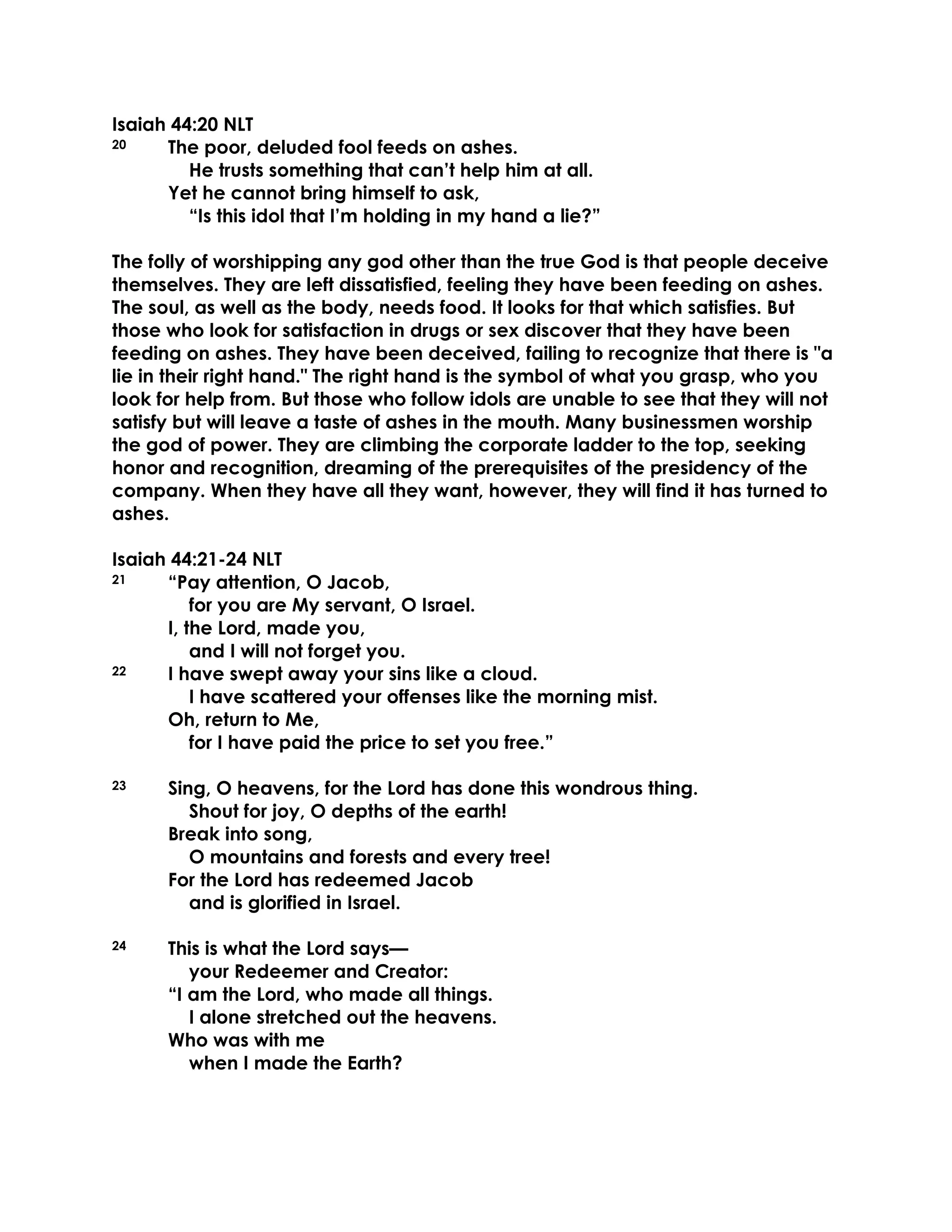 11-01-20, Isaiah 46;3-13, God Acts | PDF