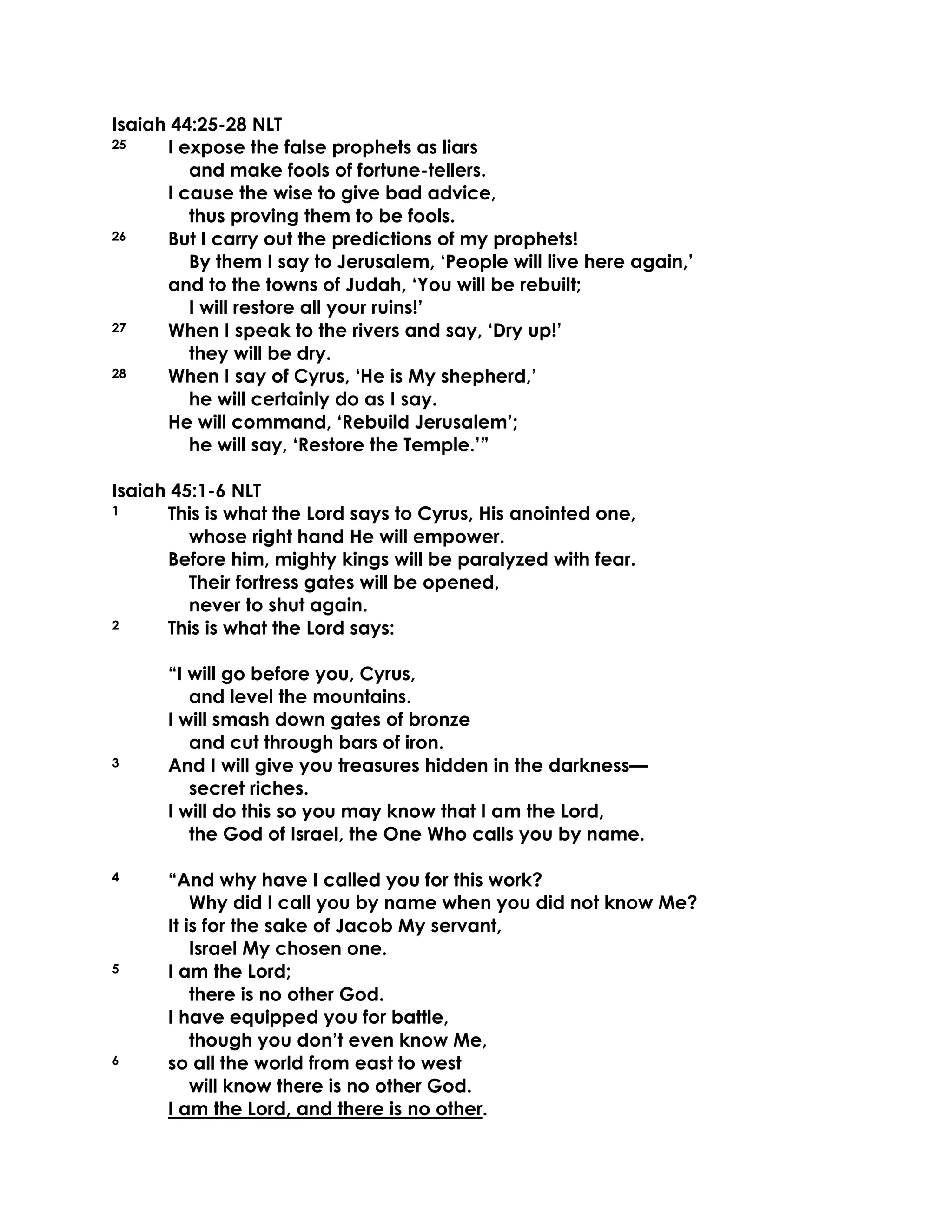 11-01-20, Isaiah 46;3-13, God Acts | PDF
