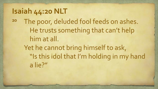 11-01-20, Isaiah 46;3-13, God Acts | PPT