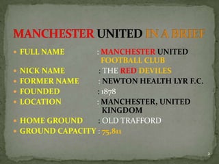 Manchester United | PPT