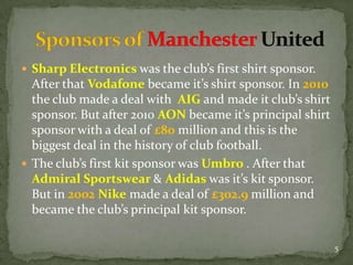 Manchester United | PPTX