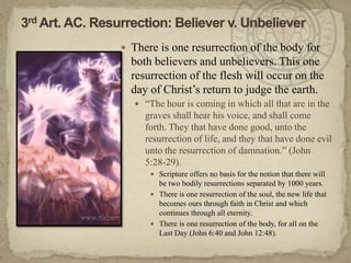 11.07.08 3rd article -the resurrection of the body and the life ...