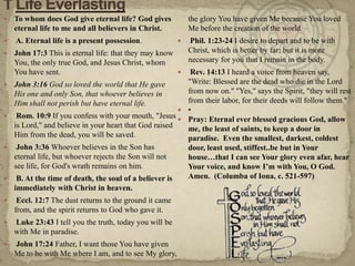 11.07.08 3rd article -the resurrection of the body and the life everlasting | PPTX