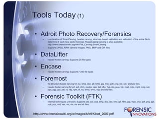 Advances in File Carving | PPT