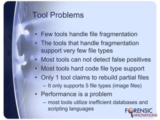 Advances in File Carving | PPT