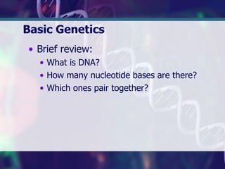 11 1-11 genetics | PPT