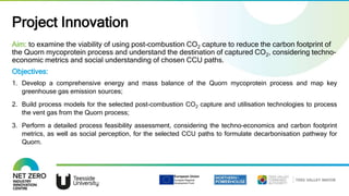 CO2 capture and utilisation for industry | PPTX