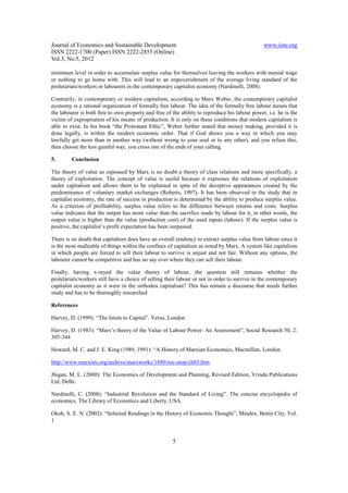 11.[1 6]an analysis of karl marx’s theory of value on the contemporary ...