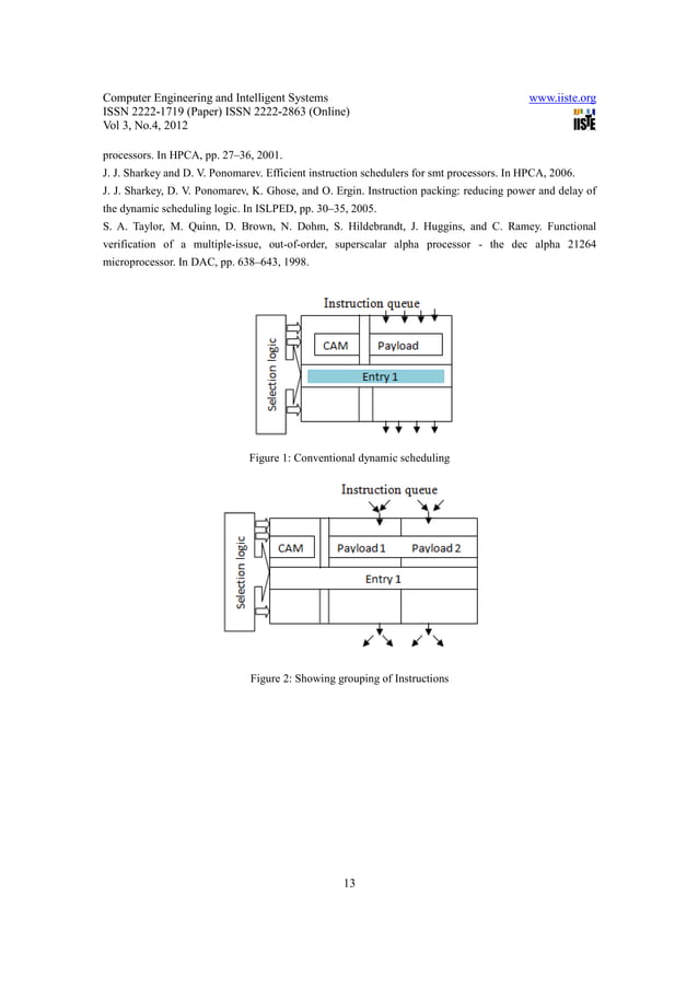 11 10 14 Dynamic Instruction Scheduling For Microprocessors Having Out