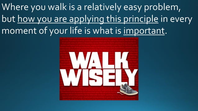 11-10-19, Ephesians 5;15-21, Walking Wisely | PDF