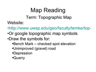 11 10 Map Reading | PPT