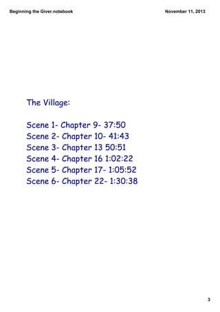 11 11-13 intro to the giver | PDF