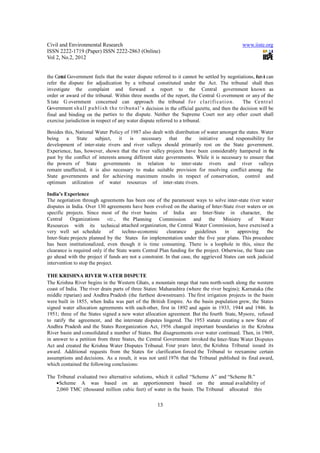 11.[11 16]interstate water dispute and federalism governance of ...