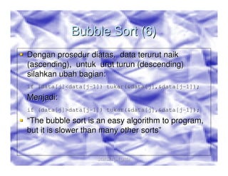 11 12 -pengurutan dan-pencarian | PDF