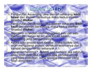 11 12 -pengurutan dan-pencarian | PDF