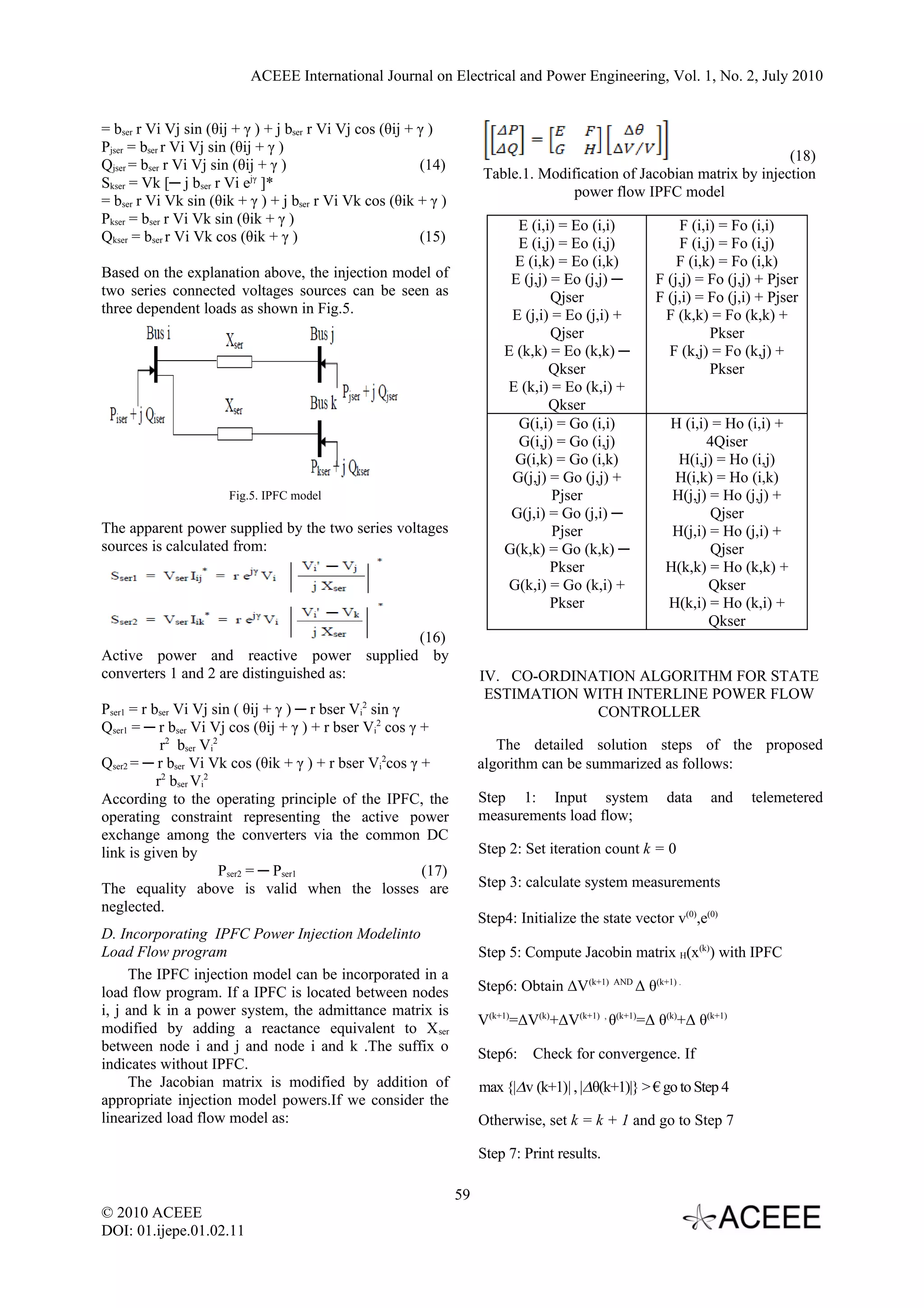 State Estimation of Power System with Interline Power Flow Controller | PDF
