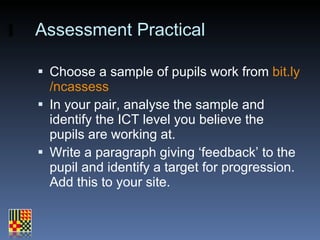 Assessing ICT Learning | PPT