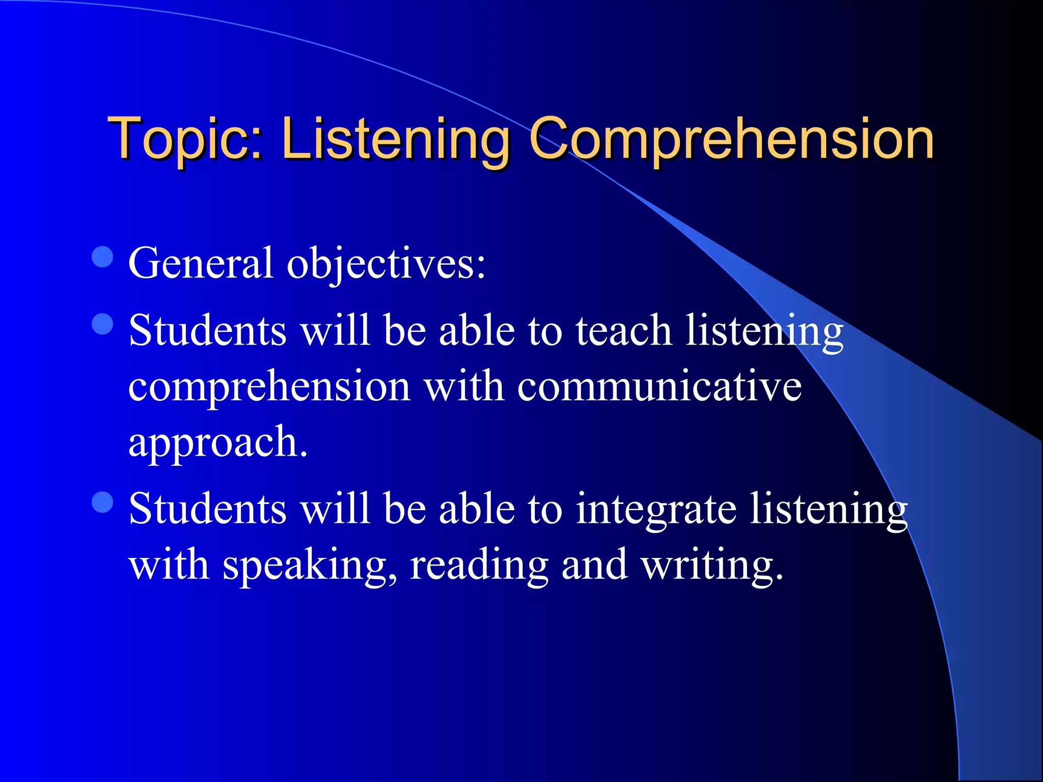 11.%20 listening%20comprehension[1] | PPT