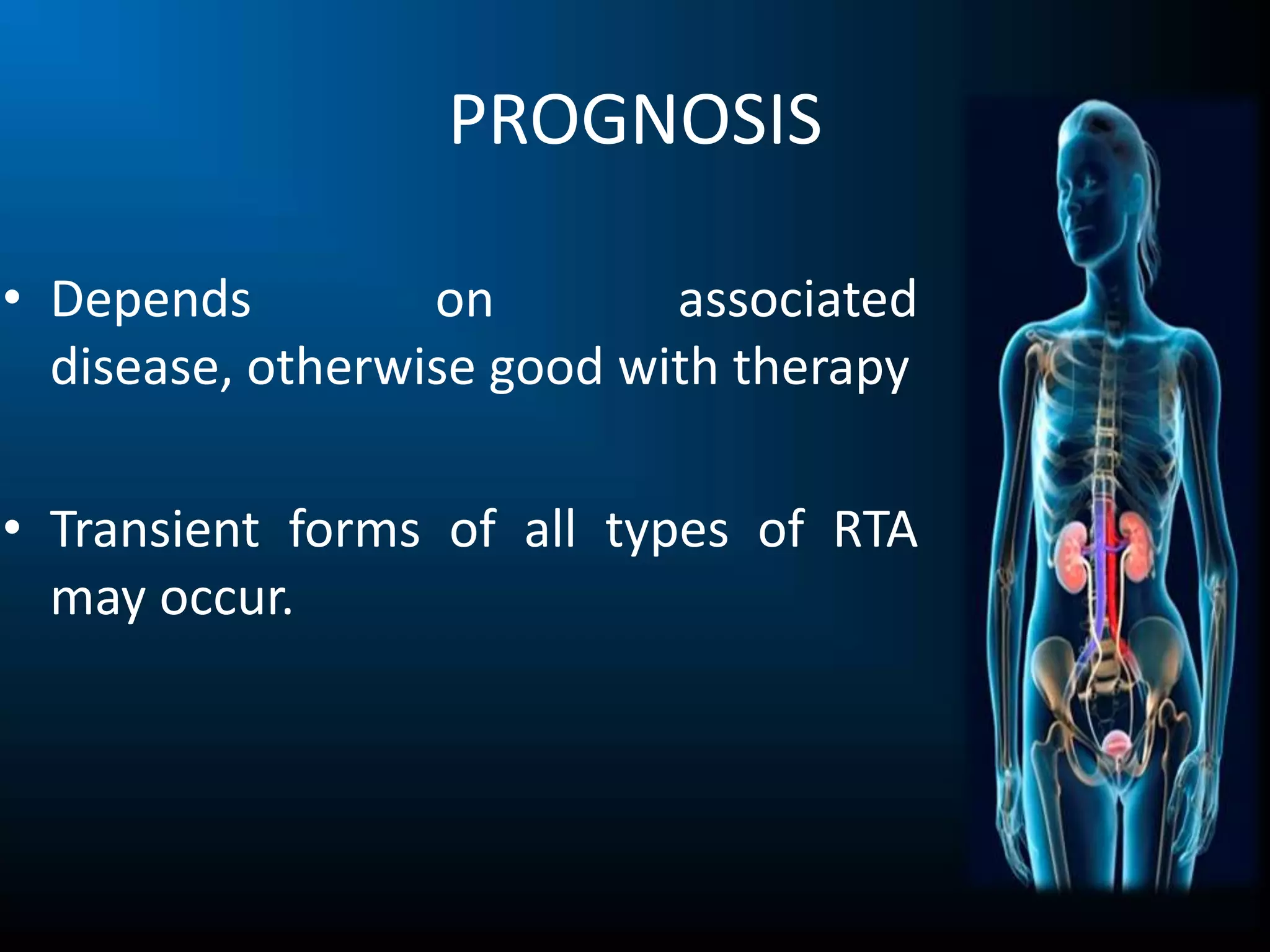 renal tubular acidosis (RTA) | PPTX