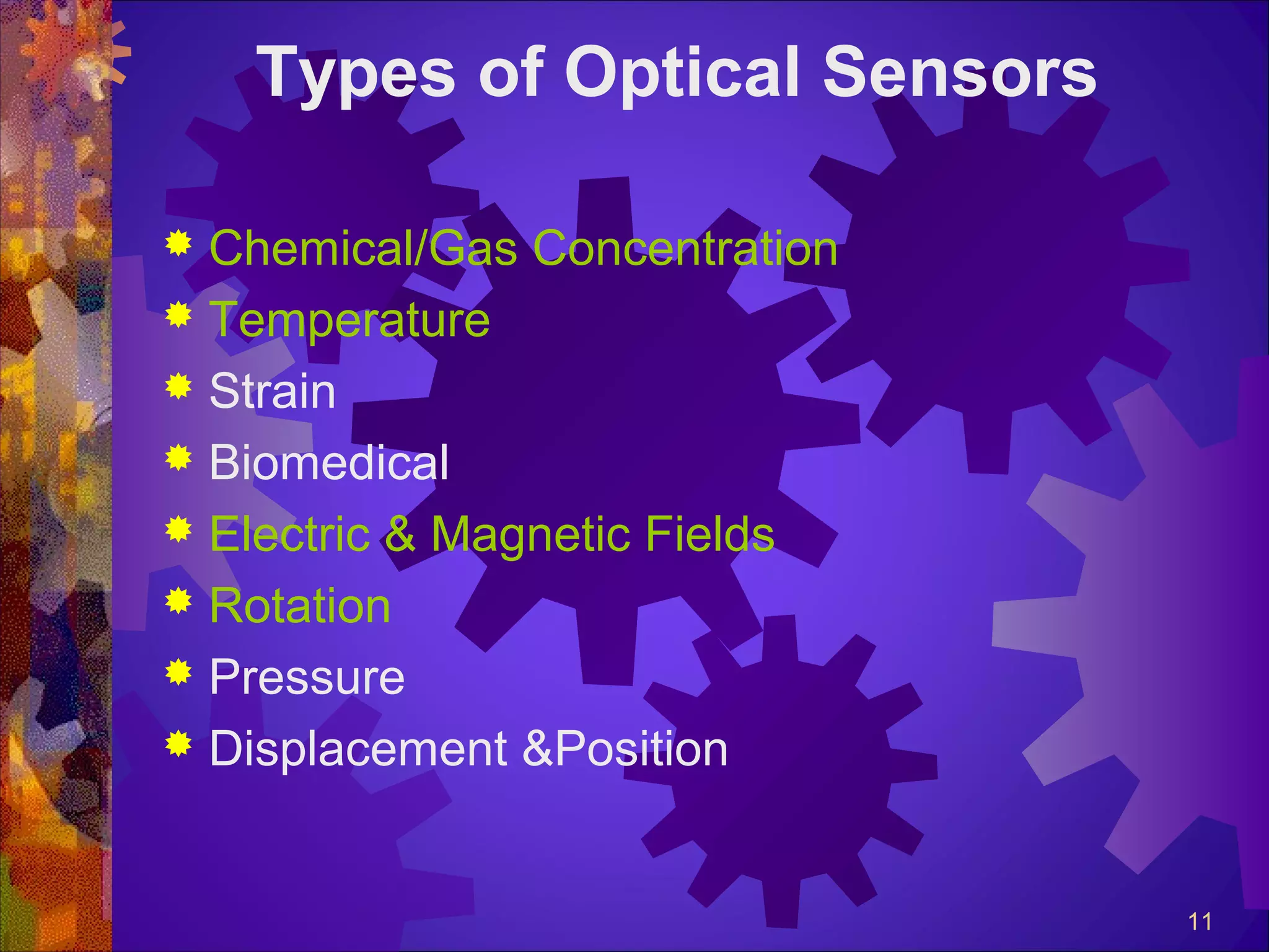 Sensors and their applications | PPT