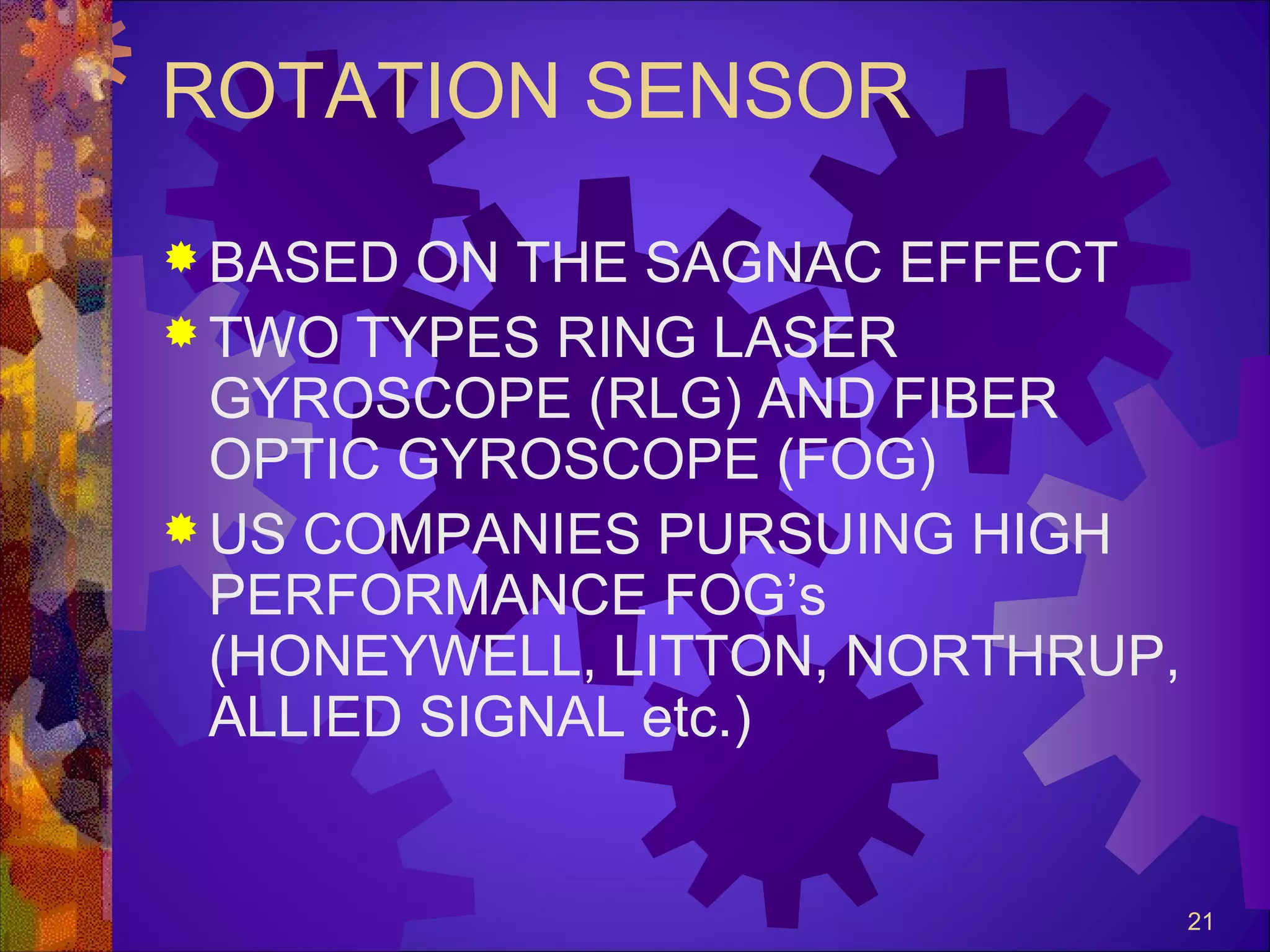 Sensors and their applications | PPT