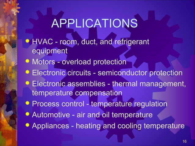 Sensors and their applications | PPT