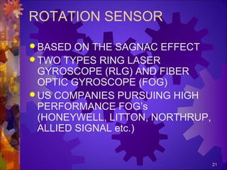 Sensors and their applications | PPT