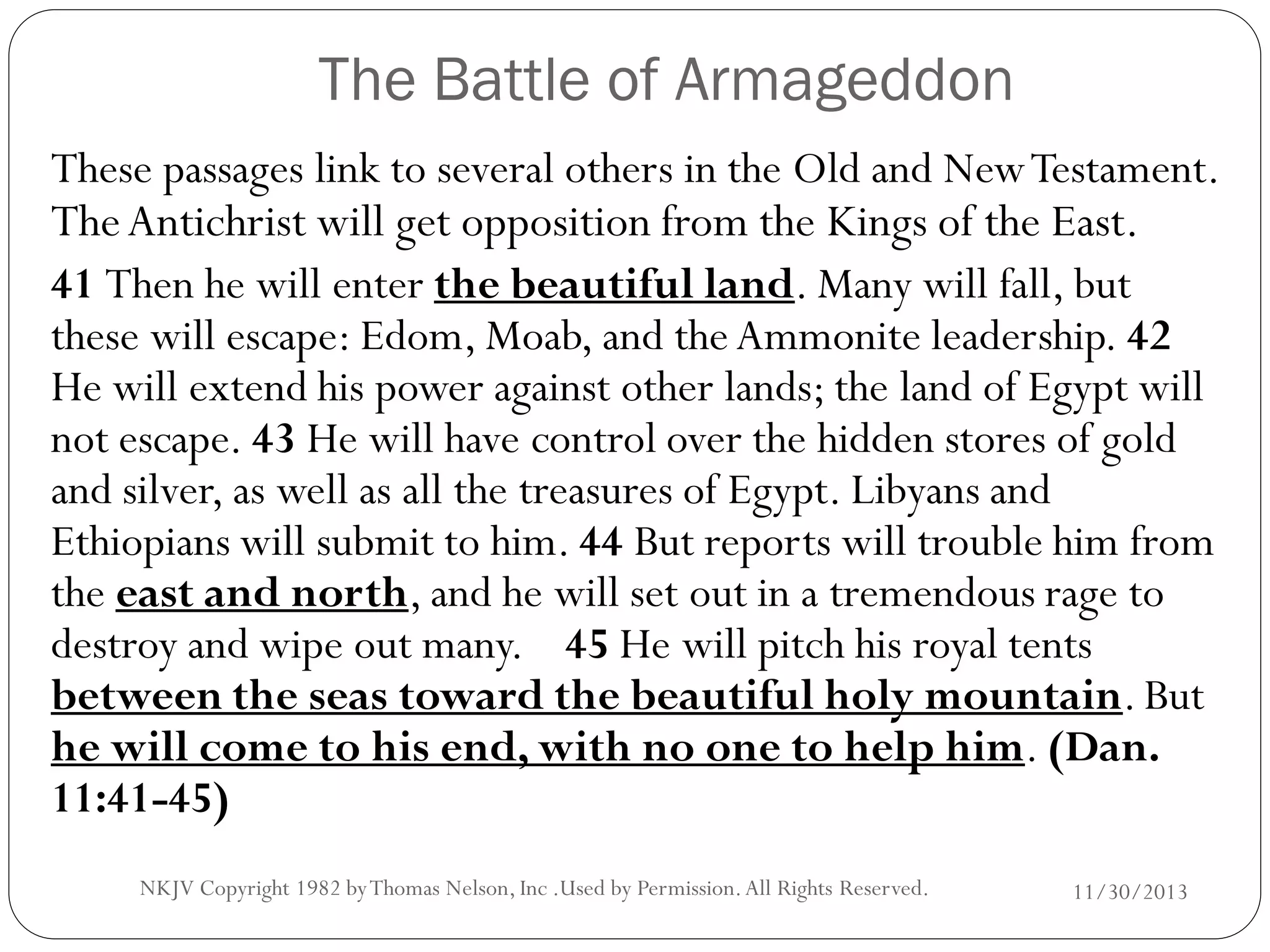 11. The Battle of Armageddon | PDF