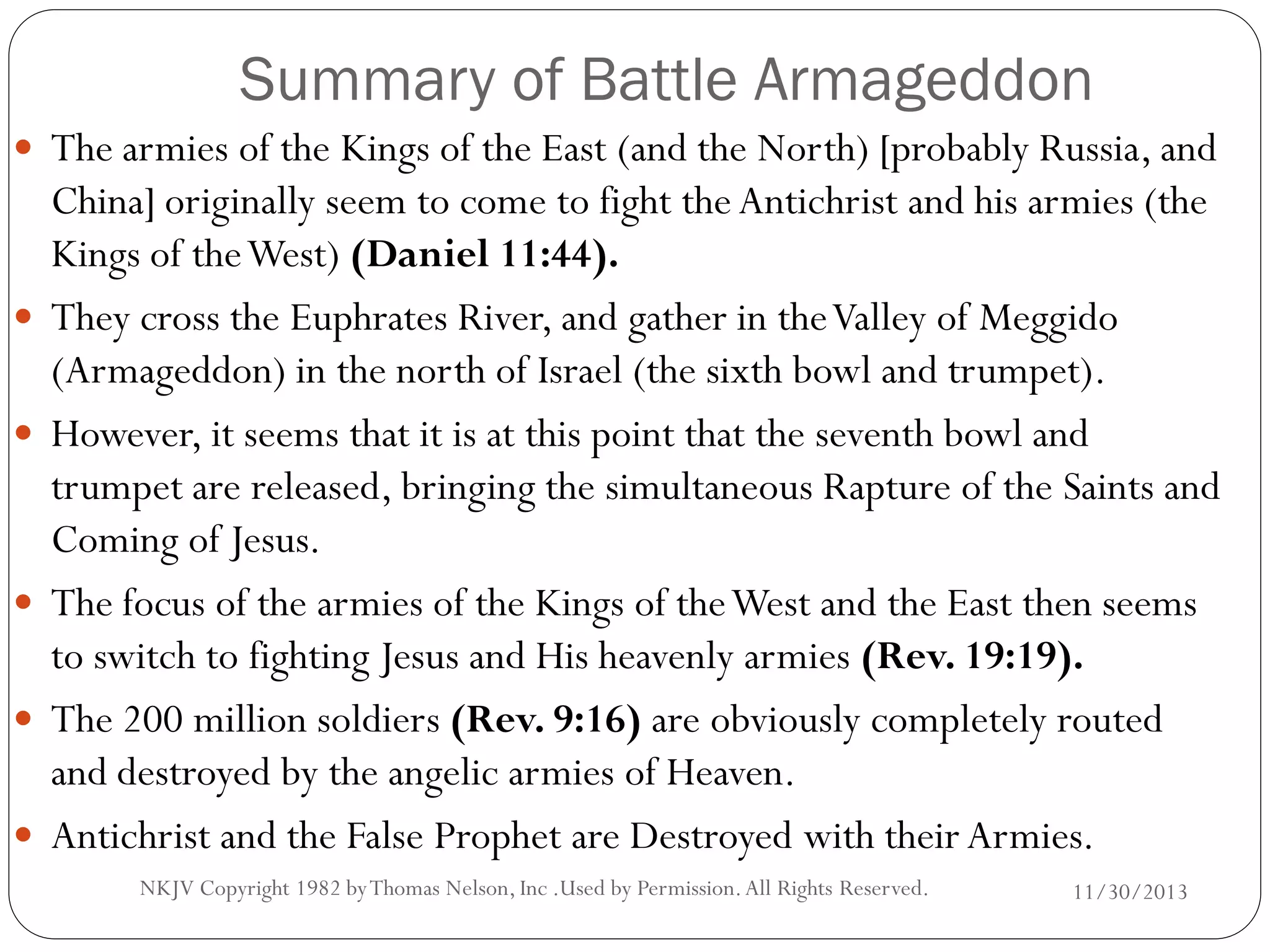11. The Battle of Armageddon | PDF