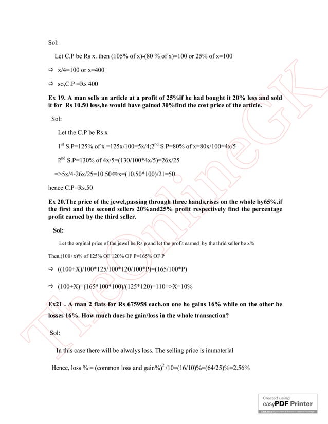 11. profit & loss | PDF