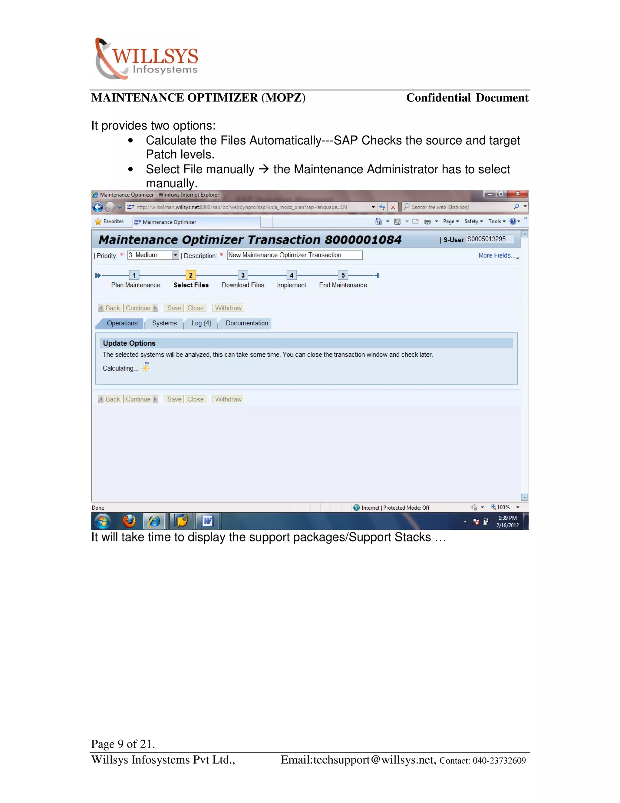11.sap maintenance optimizer | PDF
