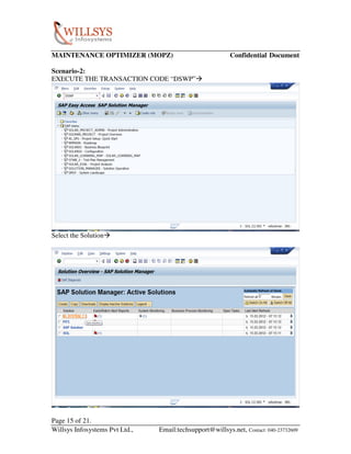 11.sap maintenance optimizer | PDF