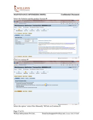 11.sap maintenance optimizer | PDF
