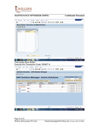 11.sap maintenance optimizer | PDF