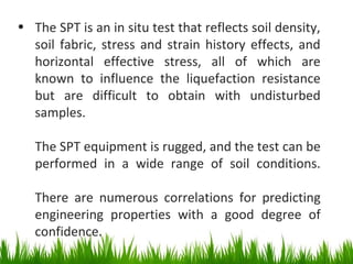 Standard Penetration Test | PPT