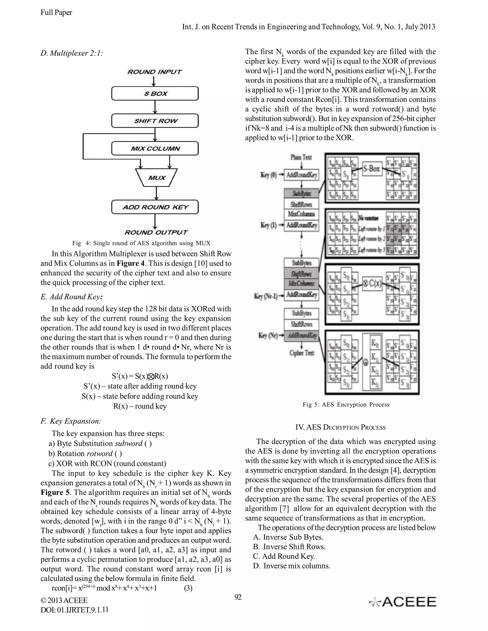 A Cryptographic Hardware Revolution In Communication Systems Using Verilog Hdl Pdf Computer