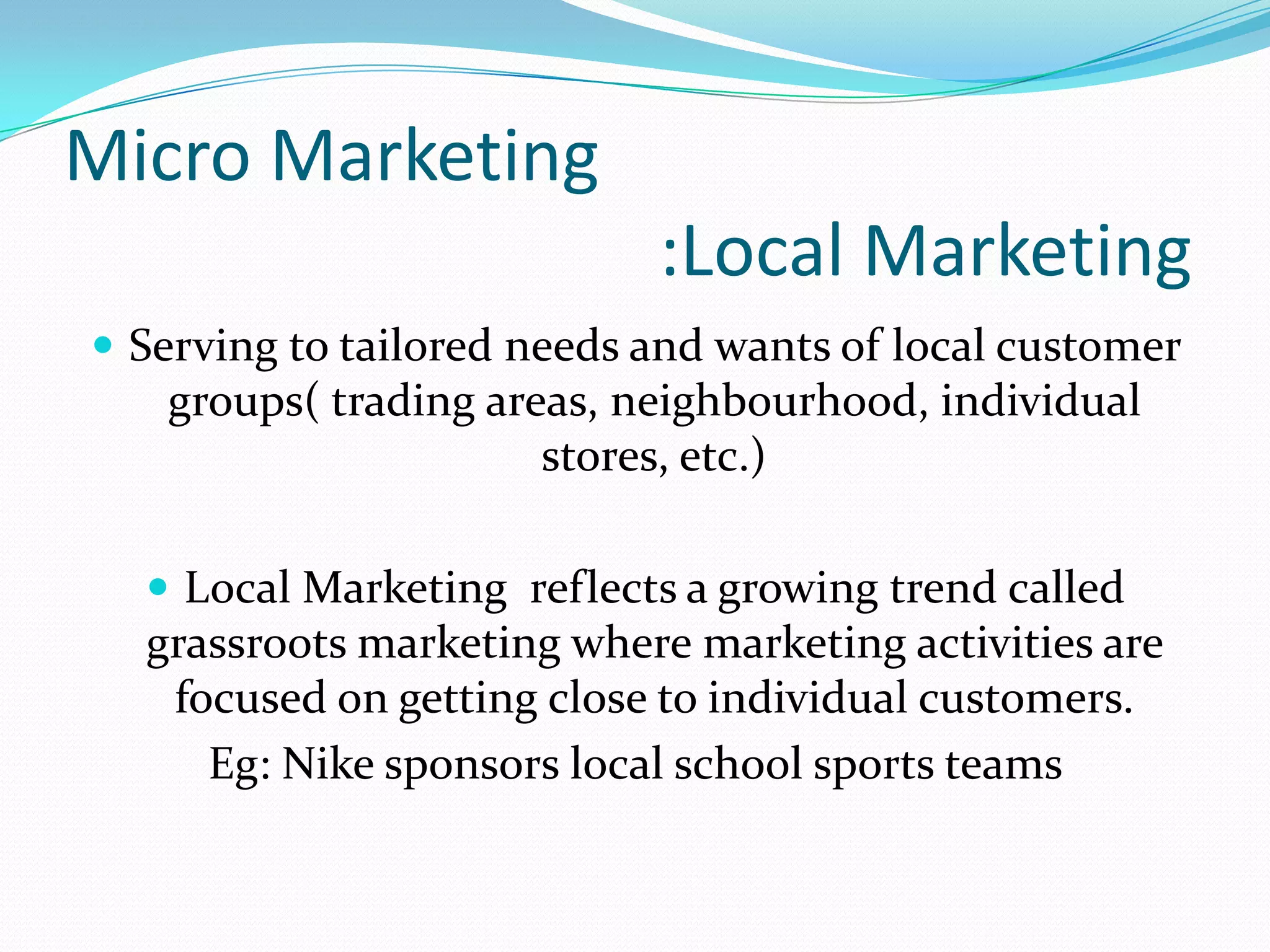 Micro Marketing | PPTX