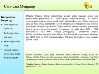 11. teknik penulisan karya ilmiah | PPTX