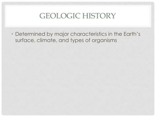 11. geologic time notes | PPTX