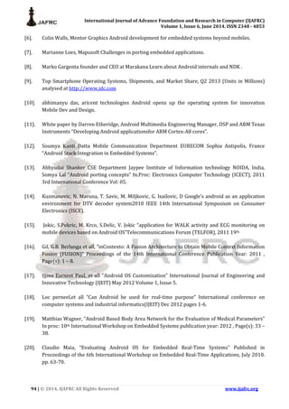 Customizing AOSP For Different Embedded Devices And Integration at Application Layer. | PDF ...
