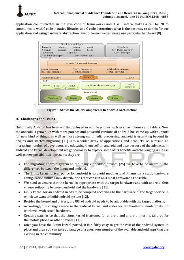 Customizing AOSP For Different Embedded Devices And Integration at Application Layer. | PDF ...