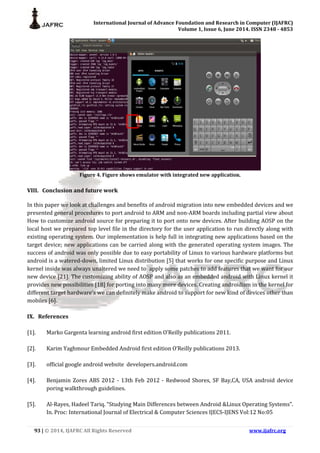 Customizing AOSP For Different Embedded Devices And Integration at Application Layer. | PDF ...