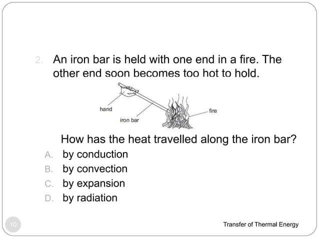Transfer of Thermal Energy | PPTX