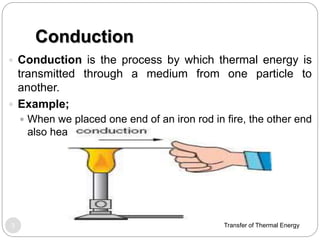 Example Of Thermal Energy