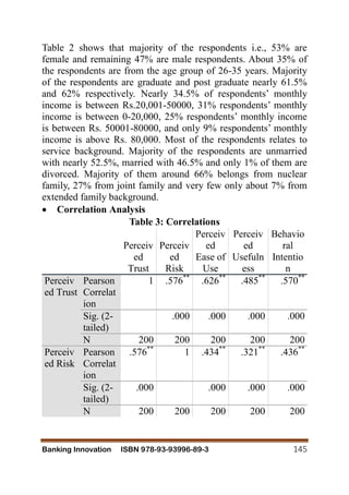 AN EMPIRICAL INVESTIGATION OF UPI ADOPTION: USING TAM FRAMEWORK | PDF ...