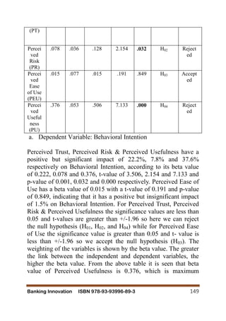 AN EMPIRICAL INVESTIGATION OF UPI ADOPTION: USING TAM FRAMEWORK | PDF ...