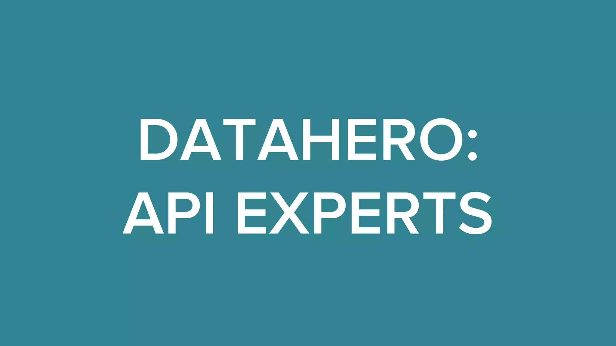 Building the Eventbrite API Ecosystem | PPT